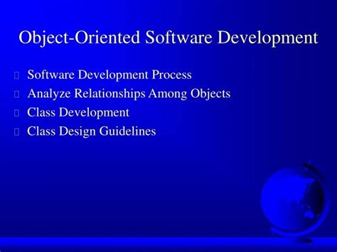Ppt Object Oriented Software Development Process Overview Powerpoint Presentation Id9405835