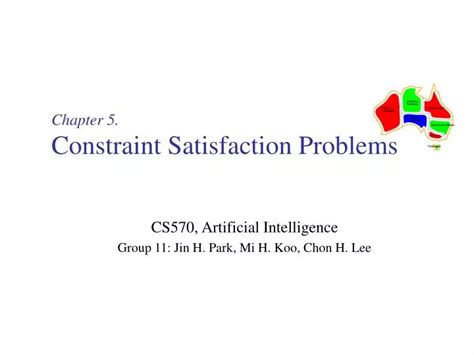 Ppt Chapter 5 Constraint Satisfaction Problems Powerpoint