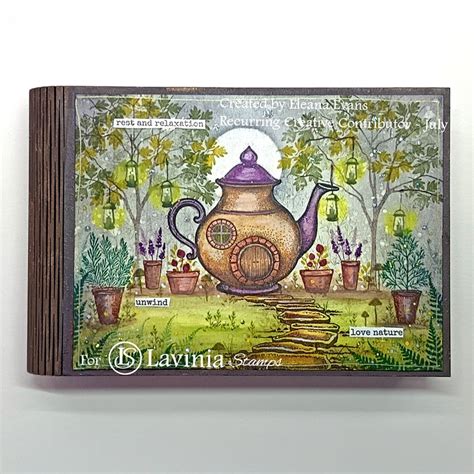 Lavinia Stamps Tea Leaf Dwelling Clear Stamp Lav994 Simon Says Stamp