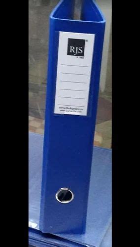 Lever Arch Pvc Rjs Box Files In Chennai Size A4 At Rs 210piece In Chittoor Id 2854278156097