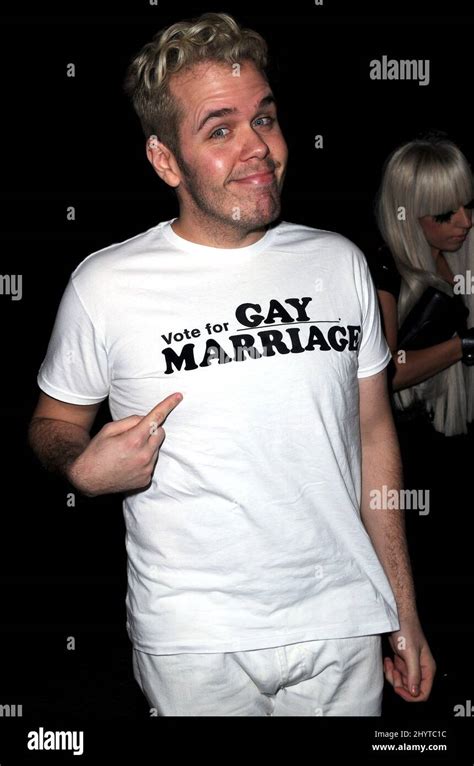 Perez Hilton Joins The 90210 Cast To Debut The New T Shirt Line At