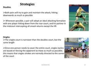 An Introduction To Badminton Pptx
