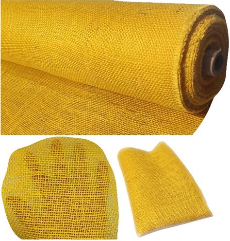 Tkanina Jutowa 130cm 210g żółta Inny Producent Sklep Empikcom