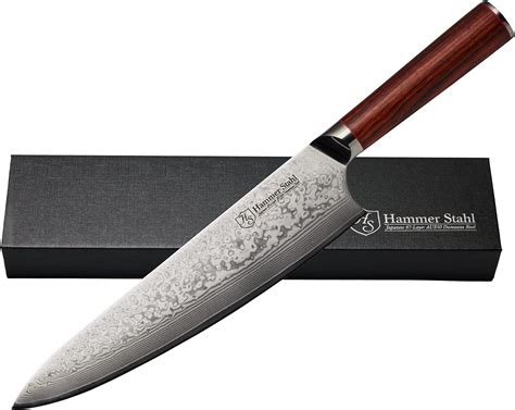 Hammer Stahl 9 Inch Damascus Chef Knife Professional