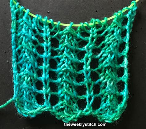 Razor Shell 6 Stitch Rib The Weekly Stitch