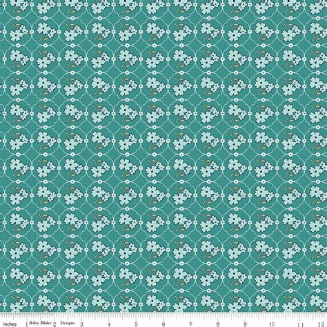Fabric Bee Vintage By Lori Holt Cornelia Teal By The Yard The Singer Featherweight Shop