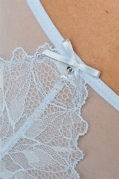 Auras Thong Blue Luxusintim