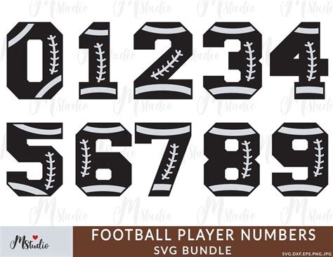 Football Numbers Clipart At Angelica Mullins Blog
