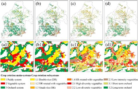 Spatial Patterns Of Crop Rotation Systems In 2020 And 2021 Crop