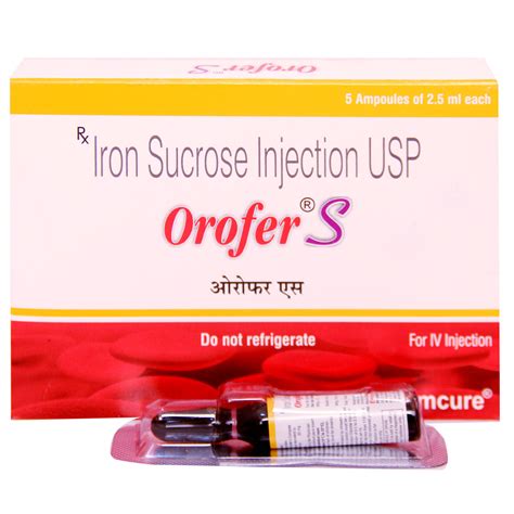 Orofer S Injection Uses Side Effects Price Apollo Pharmacy