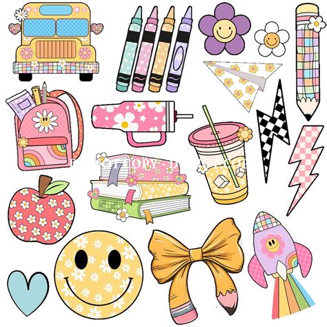 Groovy School Flair Sheet Lmnop Design Boutique