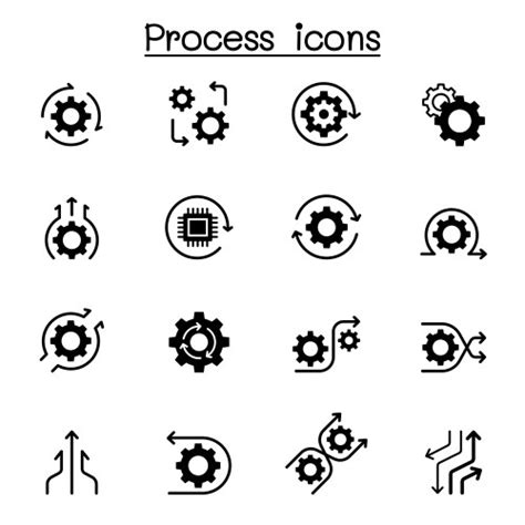 Cycle Icon Process Vector Images Over 17 000