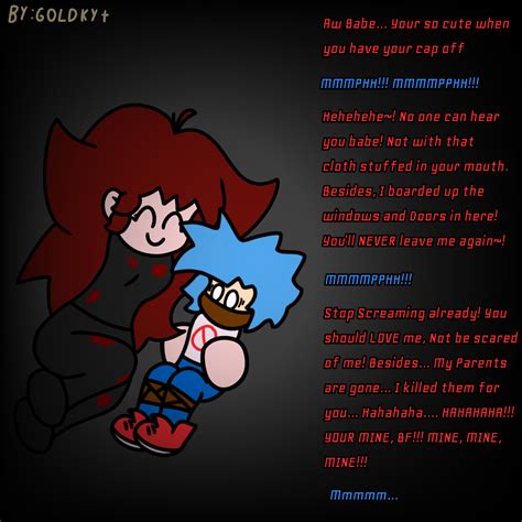 Yandere Gf Captured Bf Request By Goldenknightyt On Deviantart