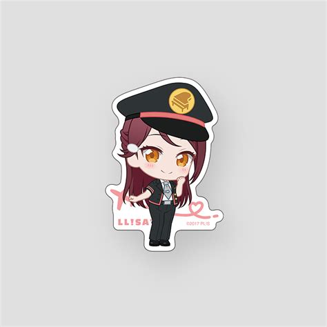 러브 라이브 시리즈 아시아 투어 2024 ~모두가 이루는 이야기~ 요코하마 스티커 사쿠라우치 리코