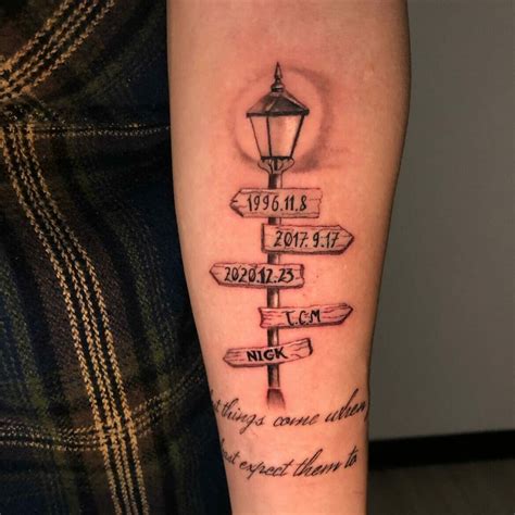 101 Best Street Sign Tattoo Ideas That Will Blow Your Mind