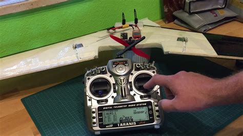 Flying Wing Elevon Mixing Youtube