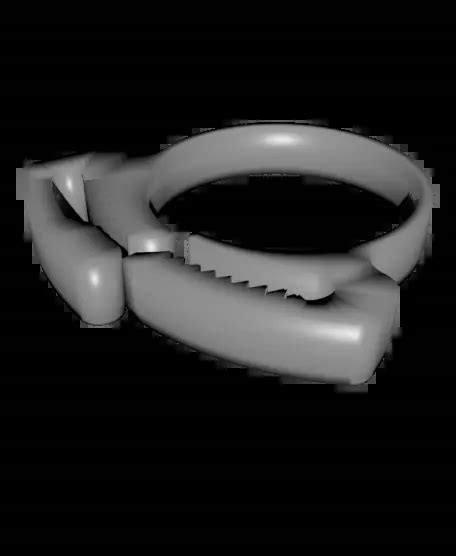 Circular Fastener Hose Clamp 3d Model By Inhabit Works On Thangs