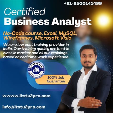 it stu2pro on linkedin training business analysis it jobs job
