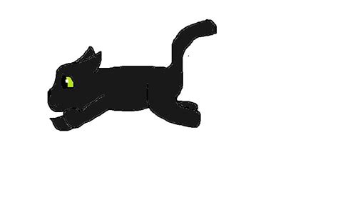 Animated  Cat Running
