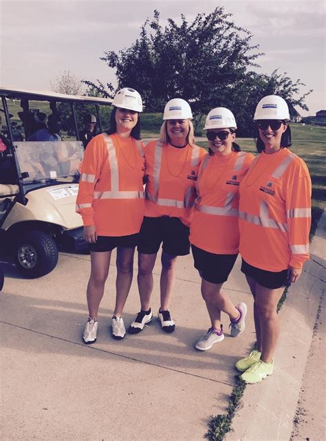 Team Wanzek Golfing At The United Way Womens Leadership Golf Scramble