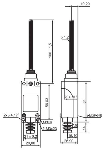 Tz 8167 Limit Switch