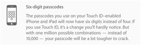 6 Digits Are Better Than 4 Ios 9 To Boost Passcode Security The Mac