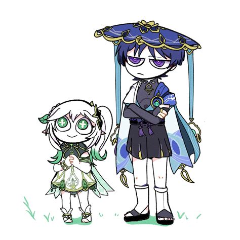 Nahida Genshin Impact Scaramouche Genshin Impact Wanderer