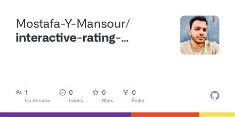 Github Mostafa Y Mansourinteractive Rating Component Main