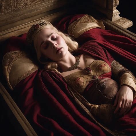 Dead Pallid Sallow Bloated Blonde Pregnant Princess