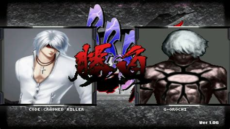 Winmugen Codecrashedkiller Vs My Chars Collection Rare Youtube