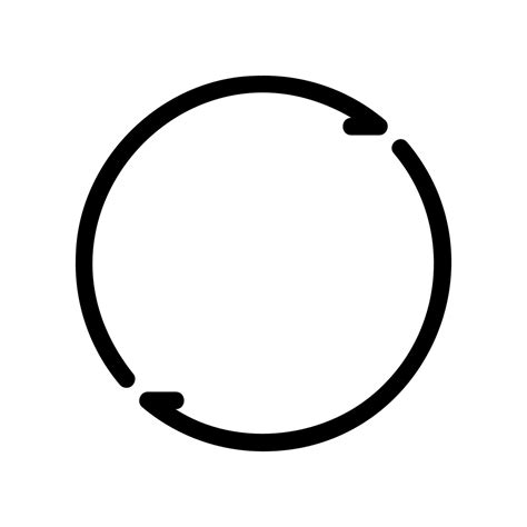 Circular Arrows Icon Indicating Refresh Reload Synchronization Or