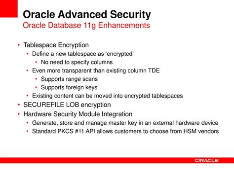 Oracle Database 11g Lock Down Your Data Ppt Download