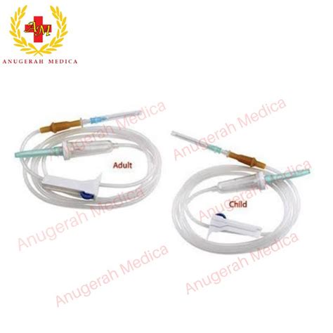 Jual Infus Set Onemed Set Selang Infus Disposable Infusion Set Shopee Indonesia