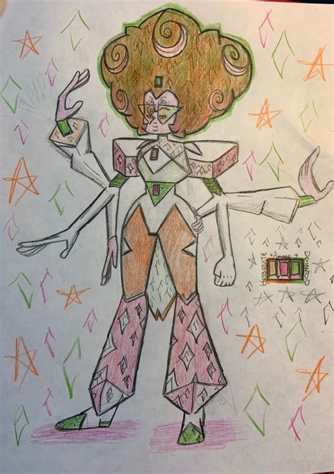 Steven Universe Demantoid And Pyrope Fusion Tumblr