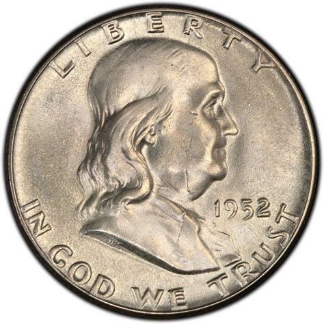 1952 Franklin Half Dollar Values Live Pricing