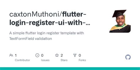 Github Caxtonmuthoni Flutter Login Register Ui With Validation A