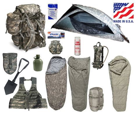 Get Out Of Dodge Us Military Pack Survival Combo Frontier Outfitters