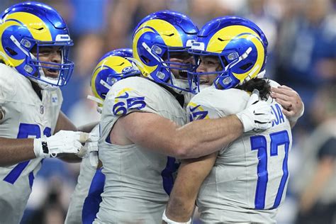 Watch Puka Nacuas Mad Dash To Accept Game Ball After Rams Win Los