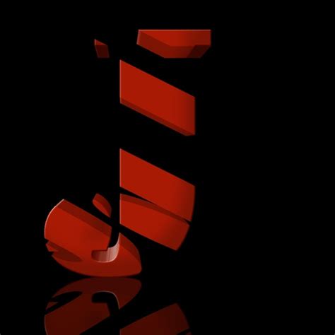 Premium Photo J Font 3d Design Free Download