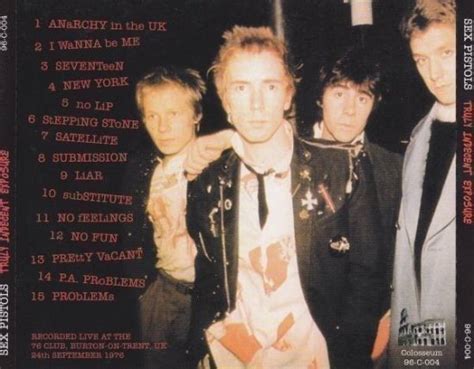 Sex Pistols Truly Indecent Exposure 1cd Strangelove Records