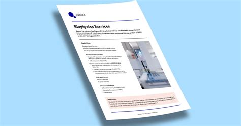 Biophysics Services Evotec