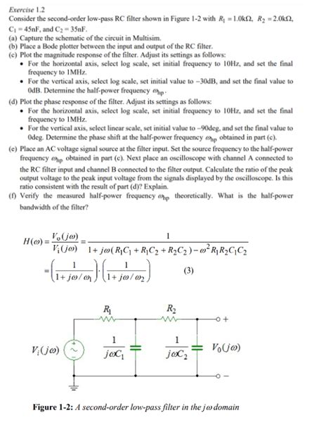 Solved Plz Use Multisim Thank You Exercise Consider Chegg