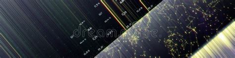 Abstract Background Grid N Chaotic Web Glow And Data Plexus Wireframe