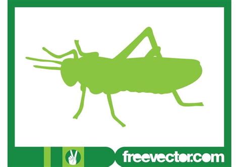 Grasshopper Silhouette Ai Vector Uidownload