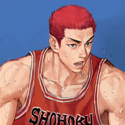 Sakuragi Hanamichi Slam Dunk Drawn By Jidaart Danbooru