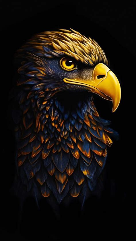 The Eagle Iphone Wallpaper 4k รูปภาพ ภาพพื้นหลัง วอลเปเปอร์
