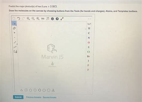 Solved Predict The Major Product S Of Hex 2 Yne 2 Hcl Draw