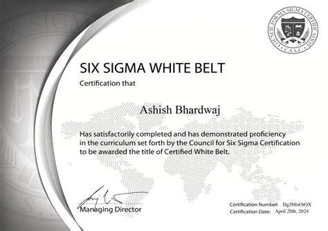 Sixsigma Qualitymanagement Processoptimization Ashish Bhardwaj
