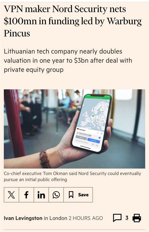 Tech Philomaths On Linkedin Big Moves Nord Security