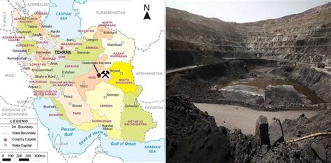 A View Of Chadormalu Mine Together With Its Location Download